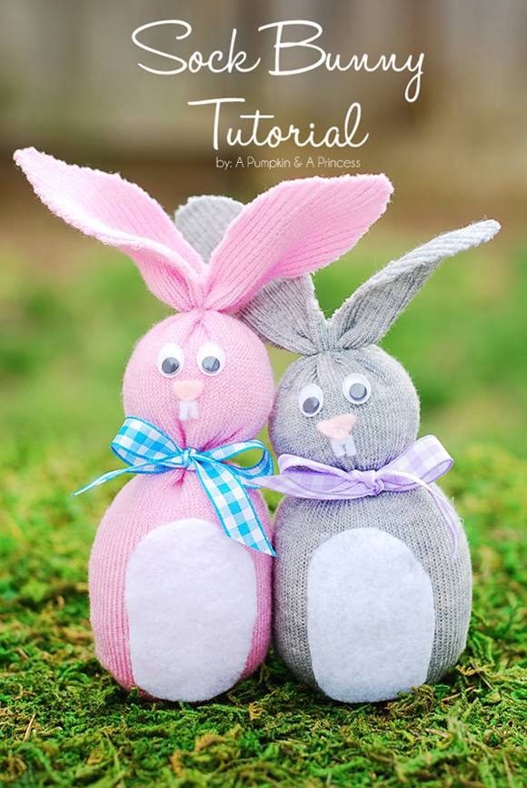 DIY Adorable Sock Bunny DIY Adorable Sock Bunny